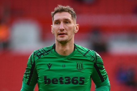 Stoke Citys Goalkeeper Jack Bonham 13 Editorial Stock Photo - Stock ...