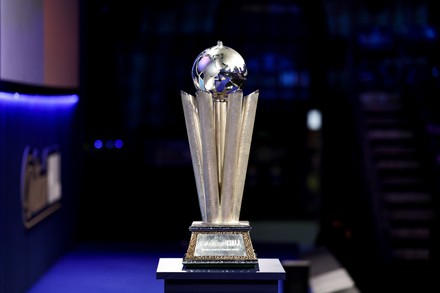 World Darts Championship Trophy During Pdc Editorial Stock Photo ...