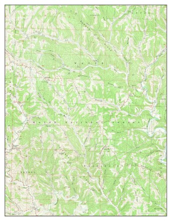Usa Timeless Maps Graysville Ohio Map Editorial Stock Photo - Stock ...
