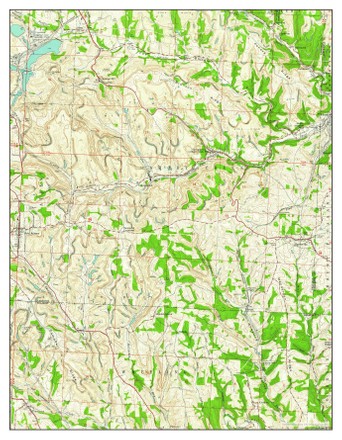 Usa Timeless Maps Harrisville Ohio Map Editorial Stock Photo - Stock ...