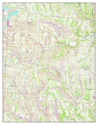 Usa Timeless Maps Harrisville Ohio Map Editorial Stock Photo - Stock ...