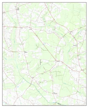 Usa Timeless Maps Gardnerville North Carolina Editorial Stock Photo ...