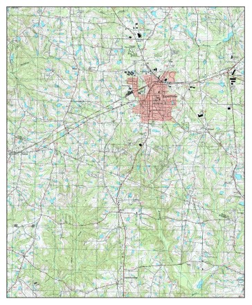 Usa Timeless Maps Fuquayvarina North Carolina Editorial Stock Photo ...