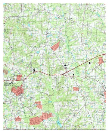 Usa Timeless Maps Knightdale North Carolina Editorial Stock Photo ...
