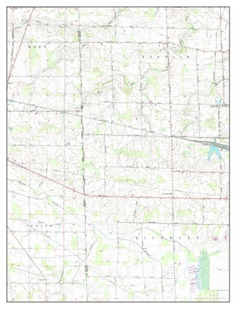 Usa Timeless Maps Centerton Ohio Map Editorial Stock Photo - Stock ...