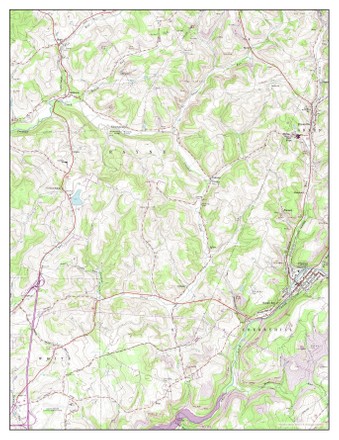 Usa Timeless Maps Clymer Pennsylvania Map Editorial Stock Photo - Stock ...