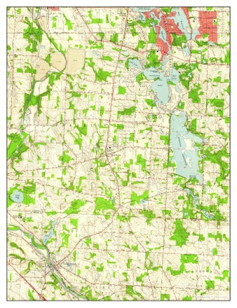 Usa Timeless Maps Canal Fulton Ohio Editorial Stock Photo - Stock Image ...