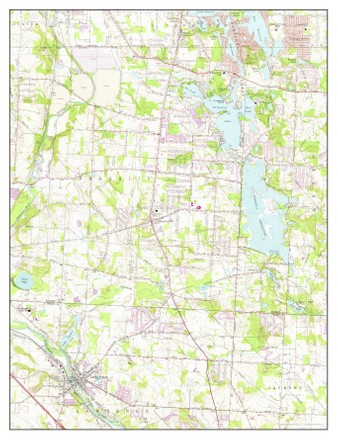 Usa Timeless Maps Canal Fulton Ohio Editorial Stock Photo - Stock Image ...