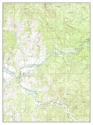 Usa Timeless Maps Glide Oregon Map Editorial Stock Photo - Stock Image ...