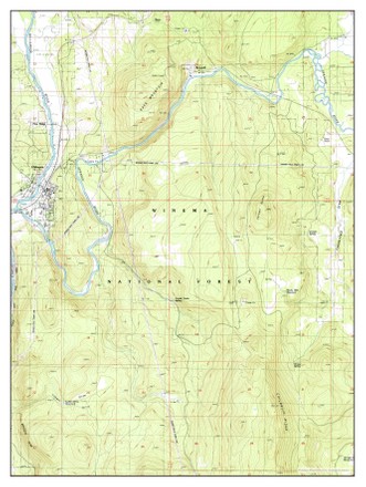 Usa Timeless Maps Chiloquin Oregon Map Editorial Stock Photo - Stock ...