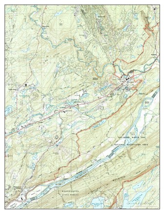 Usa Timeless Maps Bushkill Pennsylvania Map Editorial Stock Photo ...