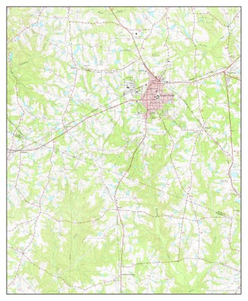 Usa Timeless Maps Fuquayvarina North Carolina Editorial Stock Photo ...