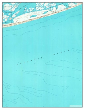 Usa Timeless Maps West Gilgo Beach Editorial Stock Photo - Stock Image ...