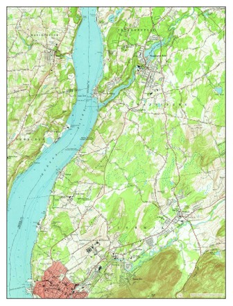 Usa Timeless Maps Wappingers Falls New Editorial Stock Photo - Stock ...
