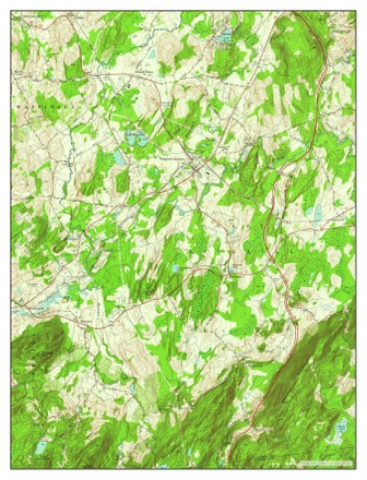 Usa Timeless Maps Hopewell Junction New Editorial Stock Photo - Stock ...