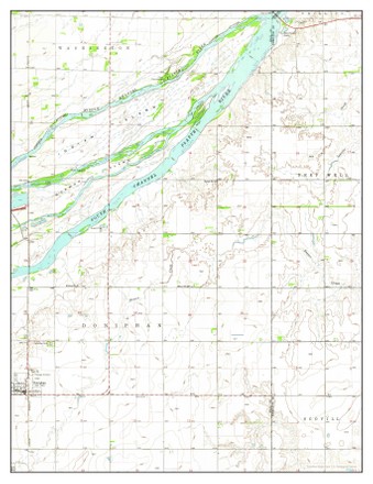 Usa Timeless Maps Doniphan Nebraska Map Editorial Stock Photo - Stock ...