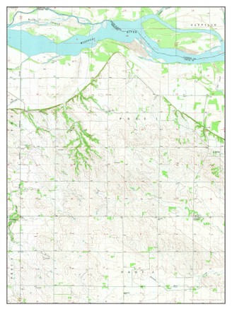 Usa Timeless Maps Menominee Nebraska Map Editorial Stock Photo - Stock ...