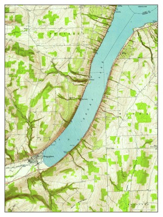 Usa Timeless Maps Hammondsport New York Editorial Stock Photo - Stock ...
