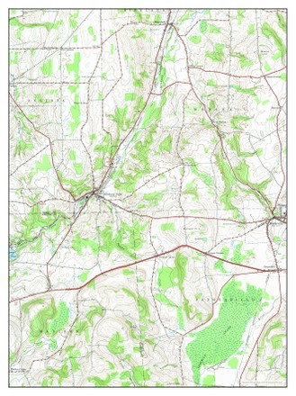 Usa Timeless Maps Oriskany Falls New Editorial Stock Photo - Stock ...