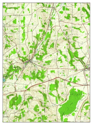 Usa Timeless Maps Oriskany Falls New Editorial Stock Photo - Stock ...