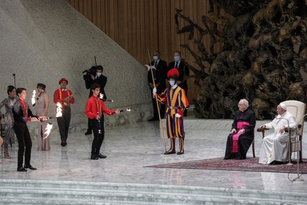 Pope Francis Attending Rony Roller Circus Editorial Stock Photo - Stock ...