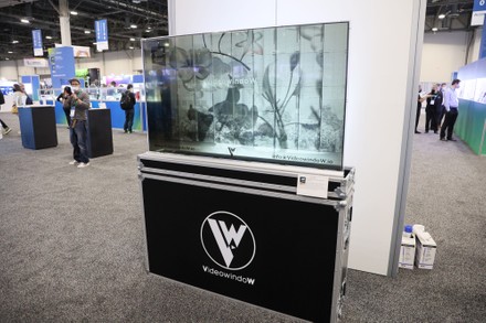 View Videowindow Glass Window That Transforms Editorial Stock Photo ...