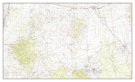 Usa Timeless Maps Fort Huachuca Arizona Editorial Stock Photo - Stock ...