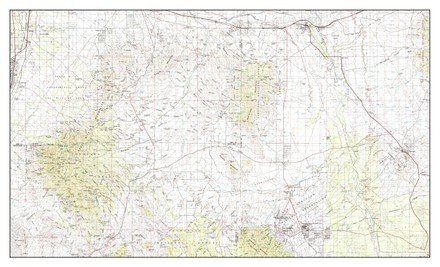 Usa Timeless Maps Fort Huachuca Arizona Editorial Stock Photo - Stock ...