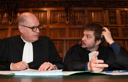 Lawyers Jean Paul Reynders Mathieu Simonis Editorial Stock Photo ...
