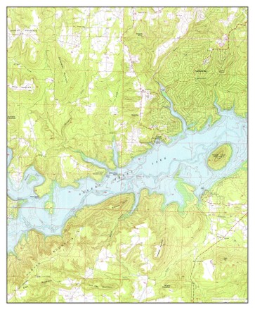 Usa Timeless Maps Fairfield Bay Arkansas Editorial Stock Photo - Stock ...