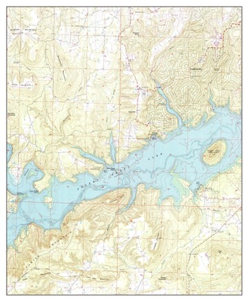 Usa Timeless Maps Fairfield Bay Arkansas Editorial Stock Photo - Stock ...
