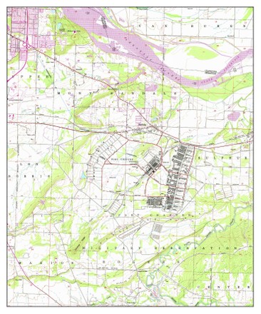 Usa Timeless Maps Barling Arkansas Map Editorial Stock Photo - Stock ...