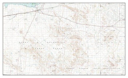 Usa Timeless Maps Gila Bend Arizona Editorial Stock Photo - Stock Image ...