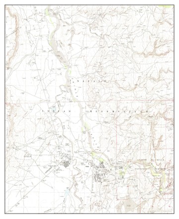 Usa Timeless Maps Chinle Arizona Map Editorial Stock Photo - Stock ...