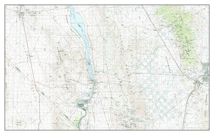 Usa Timeless Maps Davis Dam Arizona Editorial Stock Photo - Stock Image ...
