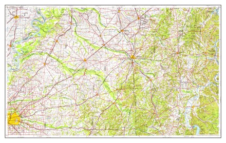 Usa Timeless Maps Blytheville Arkansas Map Editorial Stock Photo ...