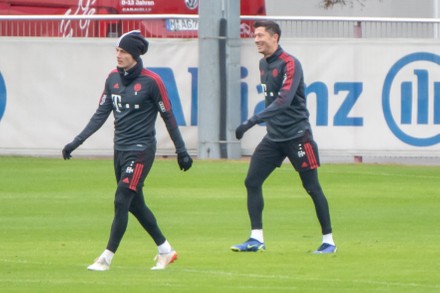 Training FC Bayern Munich, Bavaria, Germany - 05 Jan 2022 Stock ...