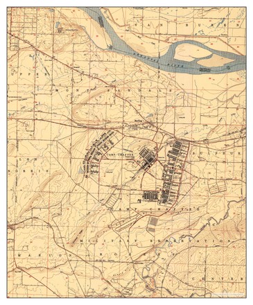 Usa Timeless Maps Barling Arkansas Map Editorial Stock Photo - Stock ...