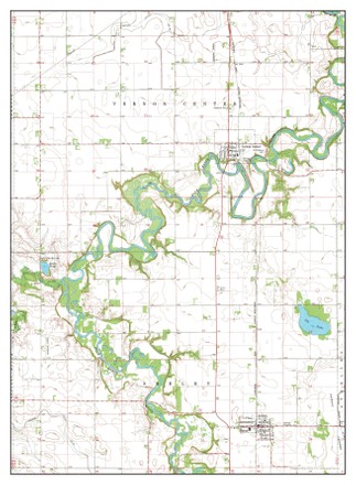 Usa Timeless Maps Amboy Minnesota Map Editorial Stock Photo - Stock ...