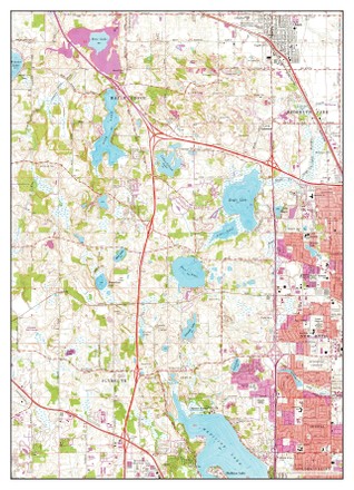 Usa Timeless Maps Osseo Minnesota Map Editorial Stock Photo - Stock ...