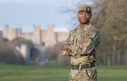 Regimental Sergeant Major Gill Aged 40 - Foto de stock de contenido ...