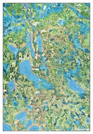 Usa Timeless Maps Wirt Minnesota Map Editorial Stock Photo - Stock ...