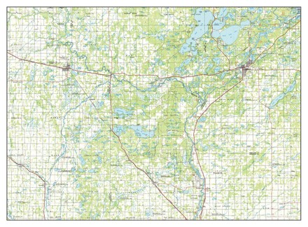 Usa Timeless Maps Brainerd Minnesota Map Editorial Stock Photo - Stock ...