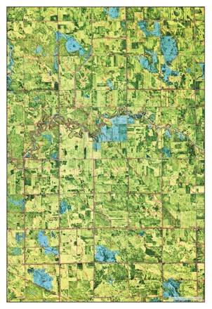 Usa Timeless Maps Oklee Nw Minnesota Editorial Stock Photo - Stock ...