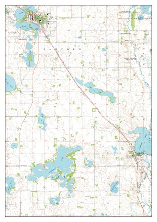 Usa Timeless Maps Elbow Lake Minnesota Editorial Stock Photo - Stock ...