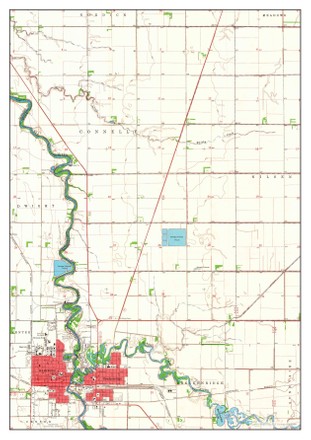 Usa Timeless Maps Wahpeton Minnesota Map Editorial Stock Photo - Stock ...