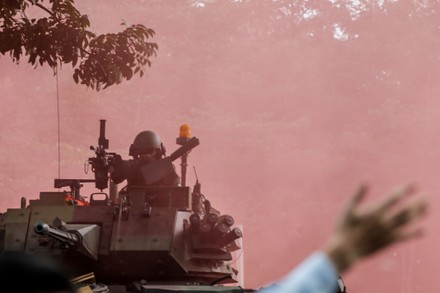 Soldier Seen On Cm34 Armored Vehicle Editorial Stock Photo - Stock ...