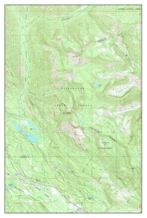 Usa Timeless Maps Bull Lake Montana Editorial Stock Photo - Stock Image ...