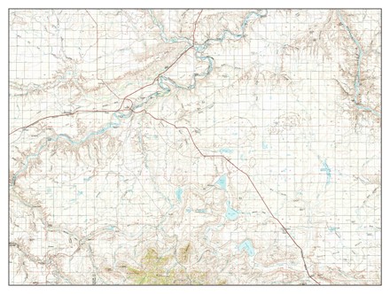 Usa Timeless Maps Fort Benton Montana Editorial Stock Photo - Stock ...