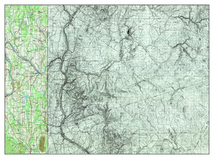 Usa Timeless Maps Fort Fairfield Maine Editorial Stock Photo - Stock ...